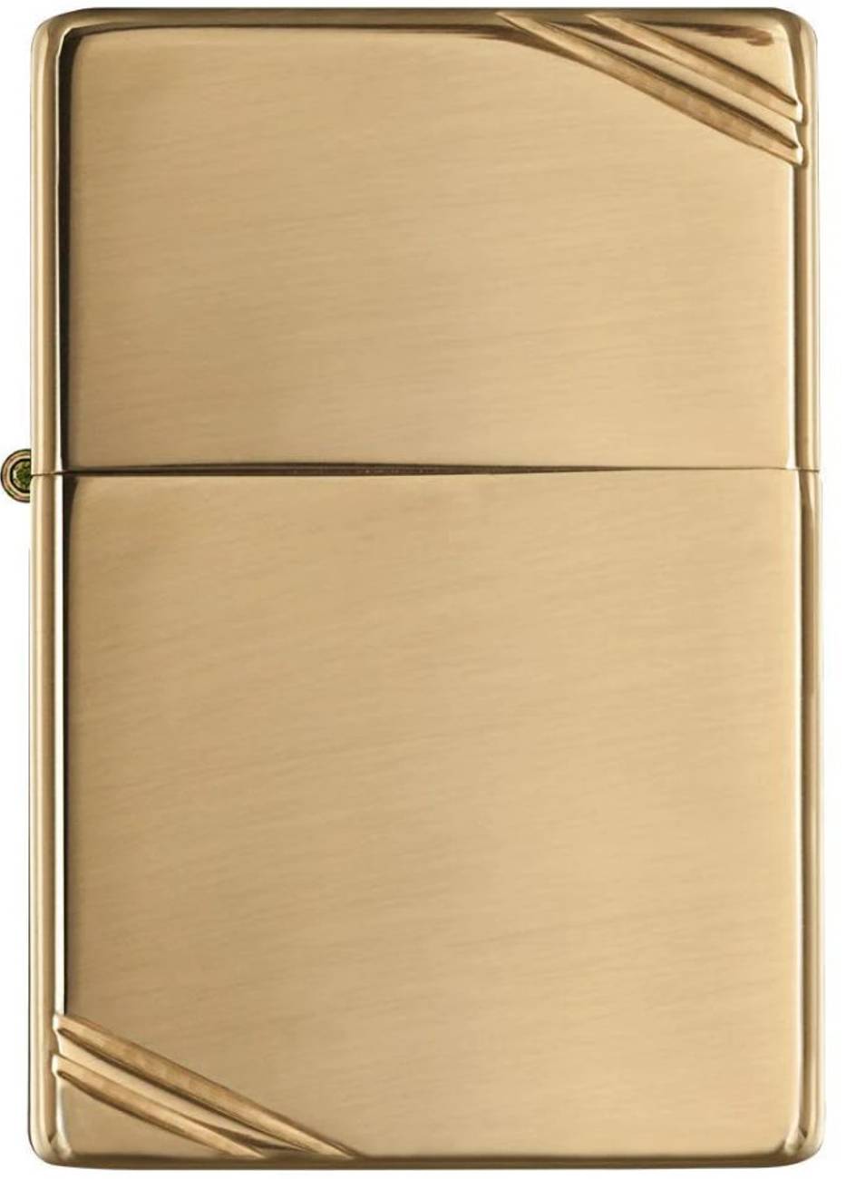 Zippo - High Polish Brass Vintage 1935 - Lighter - Game-On.no